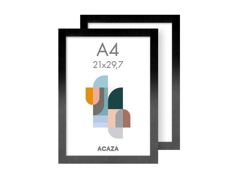 Set van 2 Madison fotokaders - A4 formaat - fotolijsten in MDF hout ...